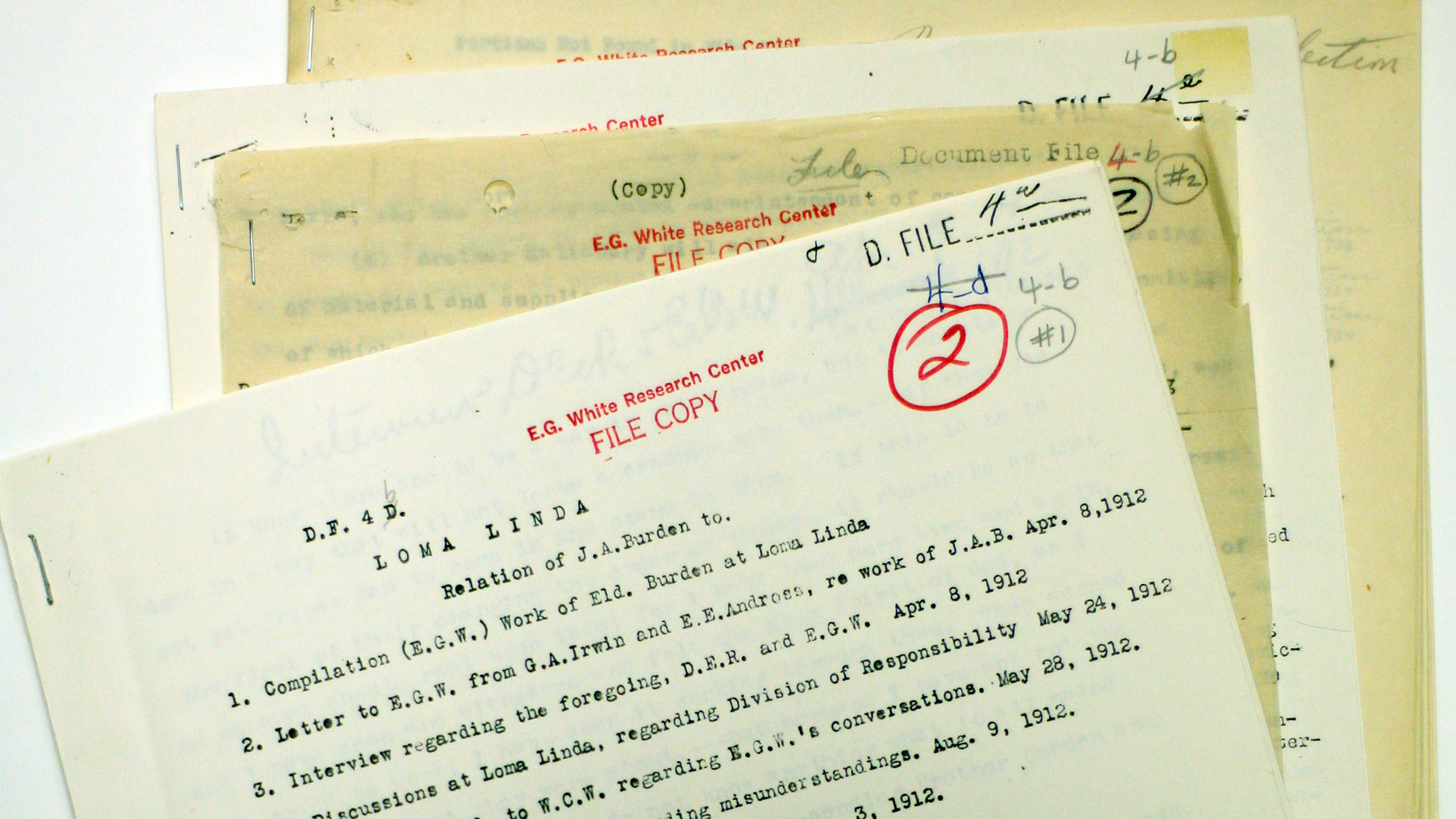 white-document-file-samples | Center For Adventist Research